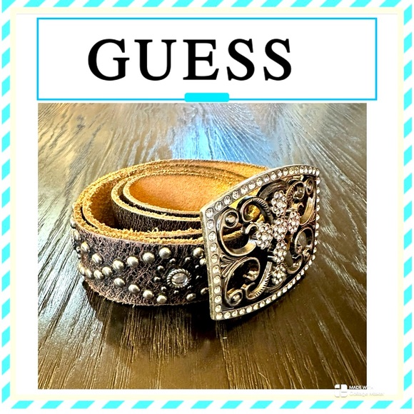 Guess | Accessories | Guess Leather Belt | Poshmark
